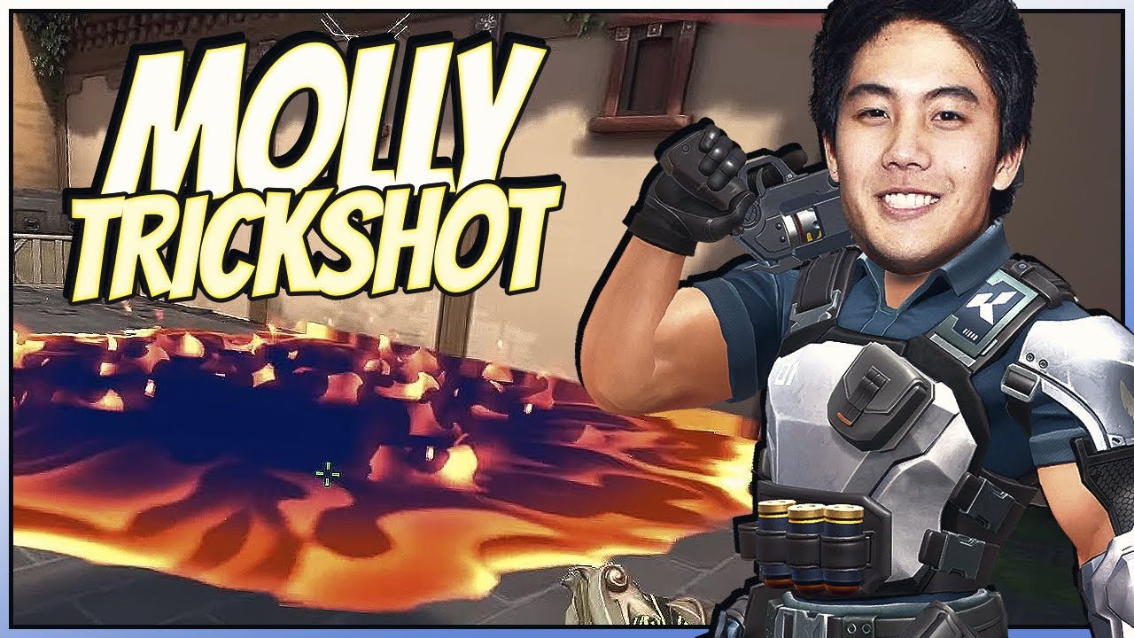 BRIMSTONE MOLLY 🔥 TRICKSHOT | Valorant (ft. BaboAbe, bnans, & ShawnBM ...