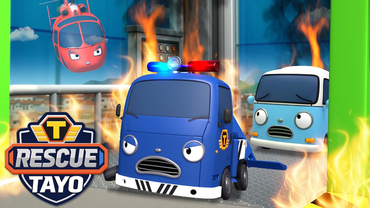 The Playground Is on Fire!🚒🔥 | Blue & Red Rescue Team Episodes | Safety ...