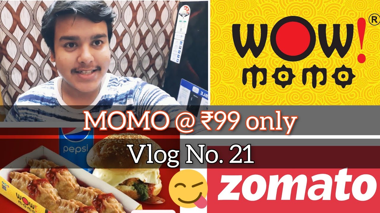 Momo Combo at ₹99 only || Non Veg || Wow Momo || Zomato || Bangla Vlog ...