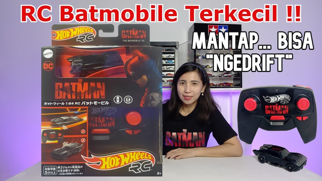 Hot Wheels REMOTE CONTROL TERKECIL - RC CAR The Batman Batmobile - YouTube