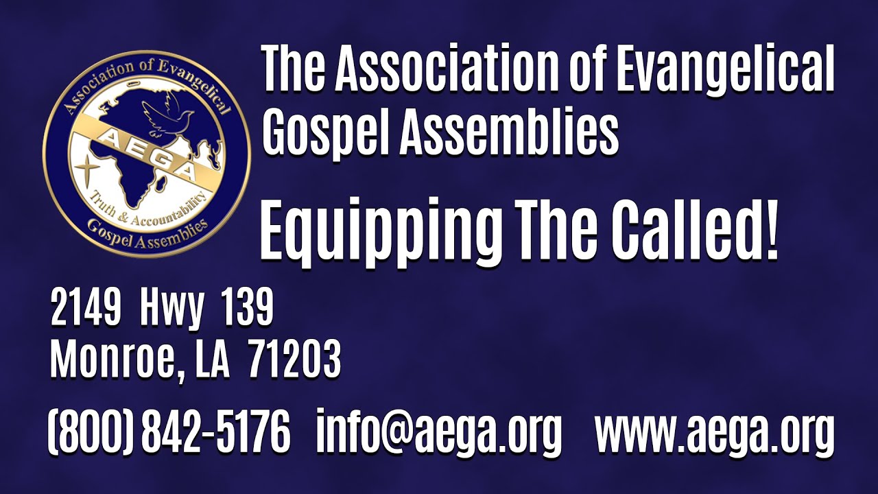Association of Evangelical Gospel Assemblies - YouTube