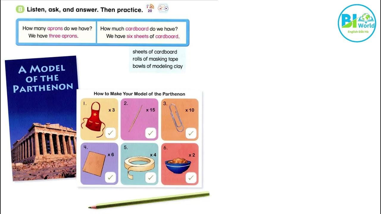 62. Everybody Up 5- Unit 6_Making things - Lesson 2_Supplies - YouTube