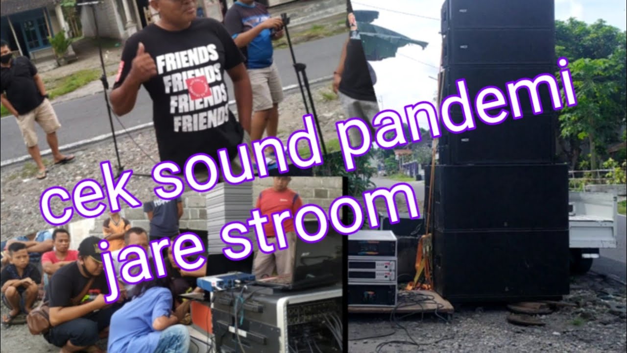 Cek sound bersama ultima dan Mustika pro di datangi bos hendrik stroom ...