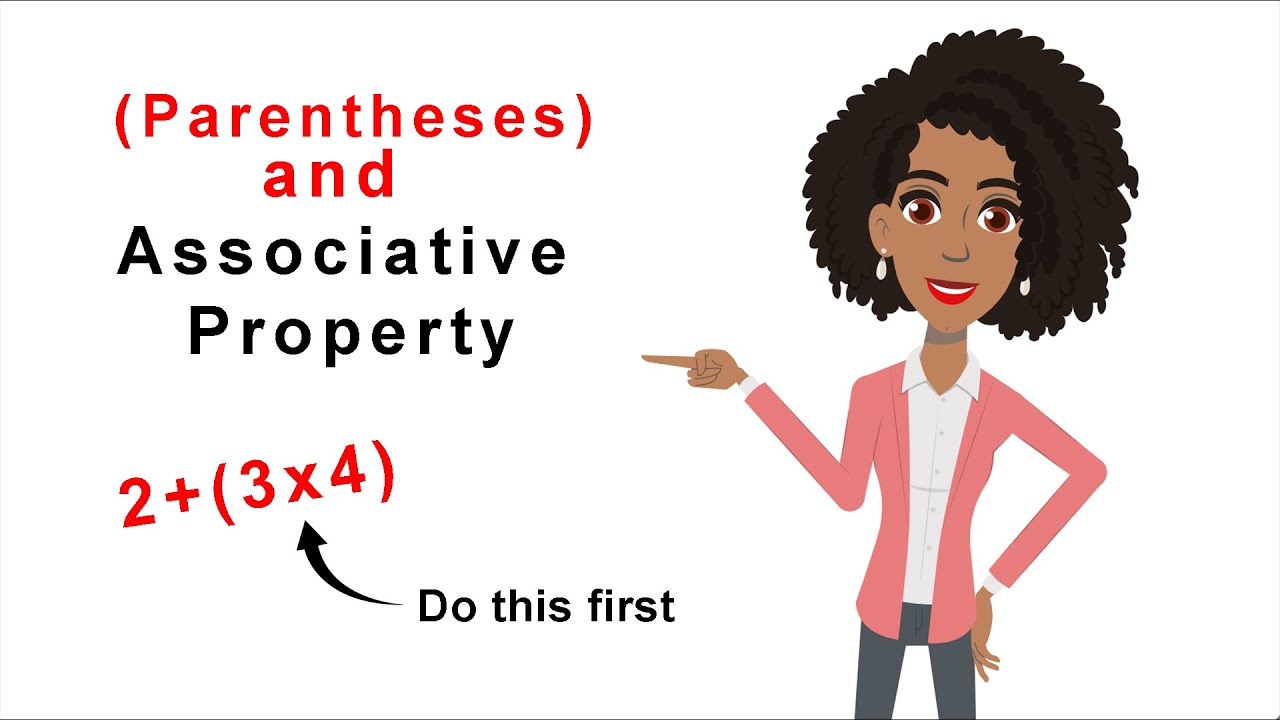 Parentheses and the Associative Property for Homeschool Kids - YouTube
