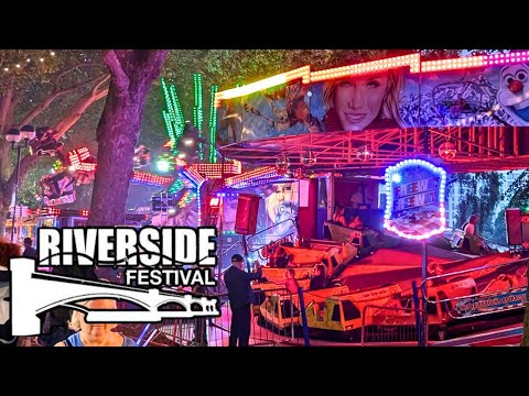 Nottingham Riverside Festival Fun Fair - YouTube