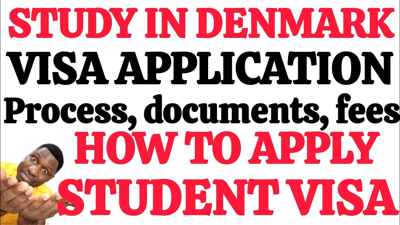 STUDY IN DENMARK🇩🇰|VISA APPLICATION| HOW TO APPLY FOR DANISH STUDENT ...