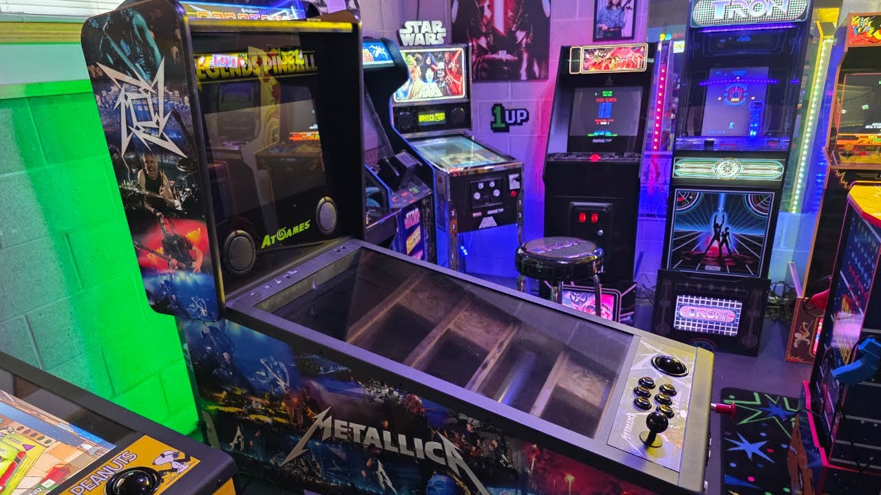 LIVE: AtGames Legends HD Pinball Arcade Control Panel Repair - YouTube