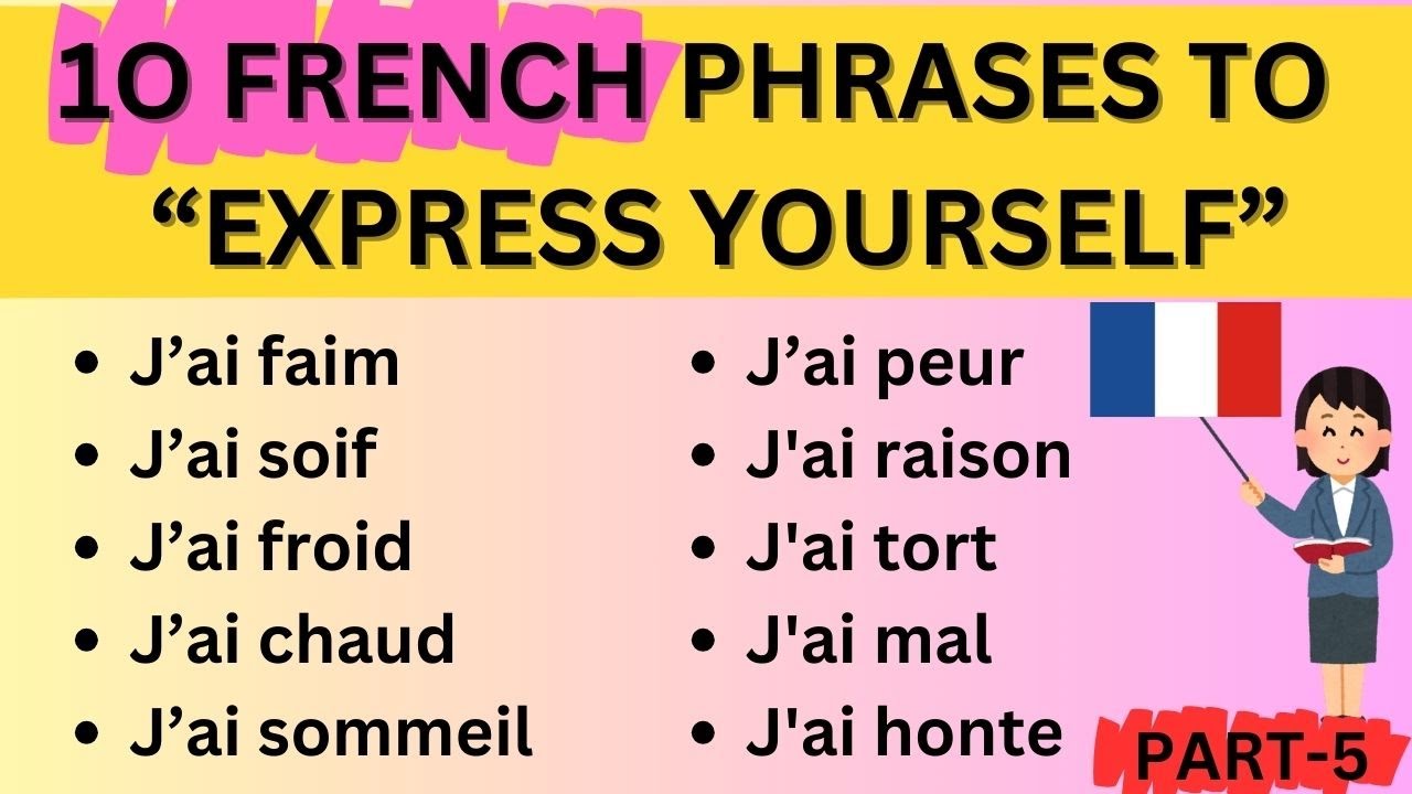 10 FRENCH 🇫🇷 BASIC PHRASES - DIALOGUES FOR DAILY CONVERSATIONS-EASY ...