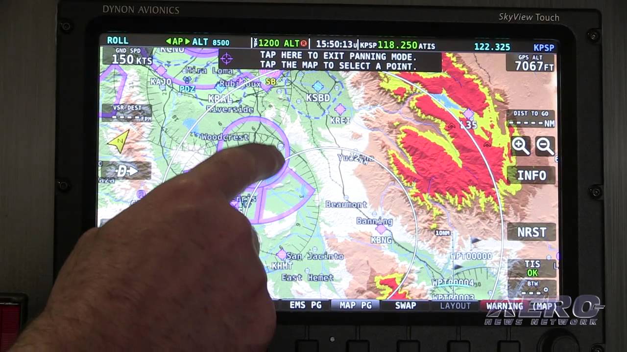 Aero-TV: Dynon’s ‘Hands-On’ Approach – Innovative Touch Screen Avionics ...