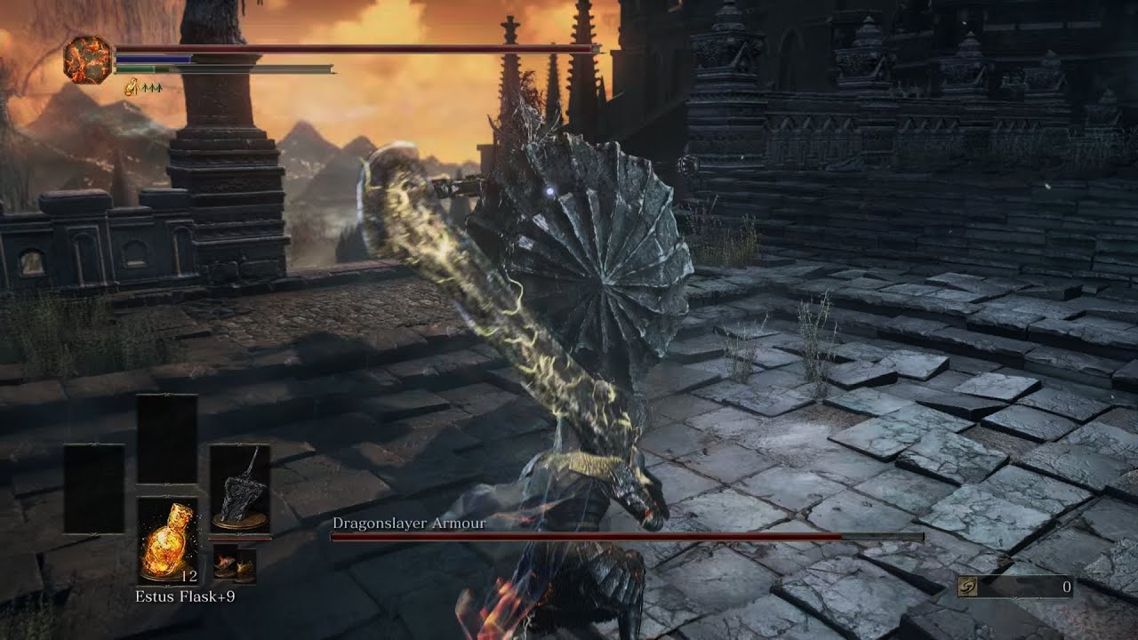 DARK SOULS 3 Dragonslayer Armour with FUME UGS - YouTube