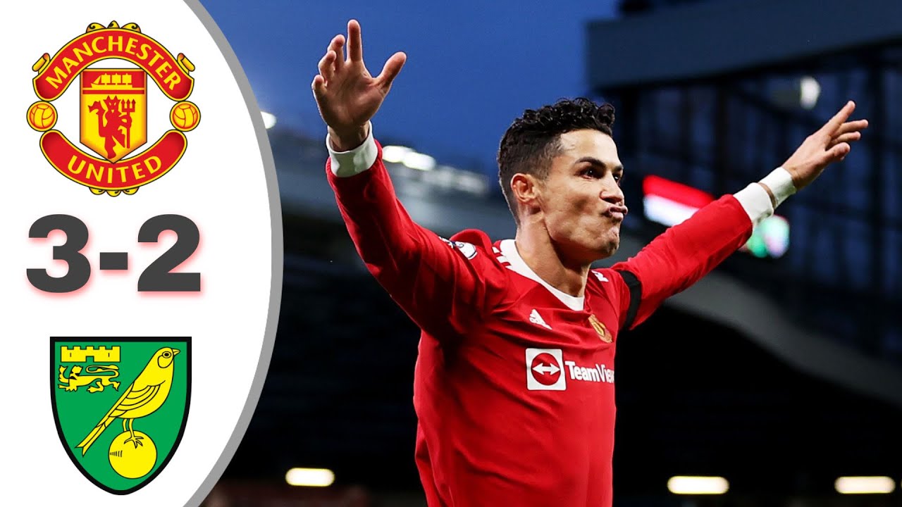 Manchester United vs Norwich City 3-2 Extended Highlights & All Goals ...