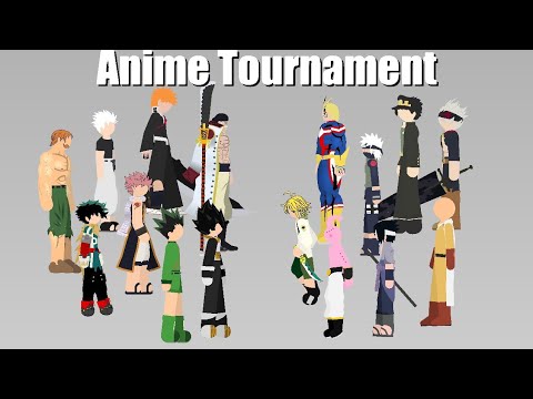 Anime Tournament FULL VERSION | Sticknodes Animation Movie