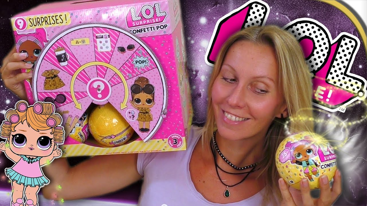 LOL SURPRISE CONFETTI POP 🤷‍ Display 👭 L.O.L. FIGUREN auspacken | Teil ...