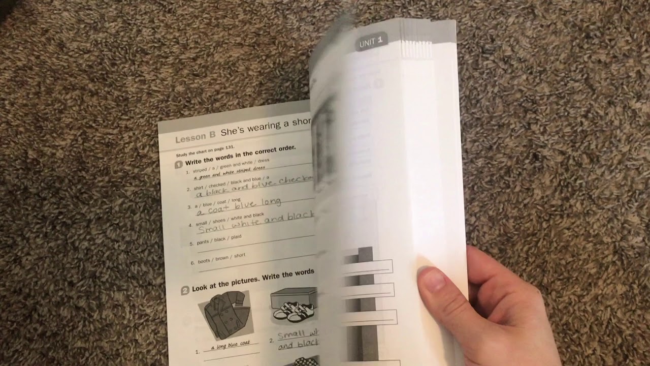 How to Use Your Workbook for Homework - YouTube