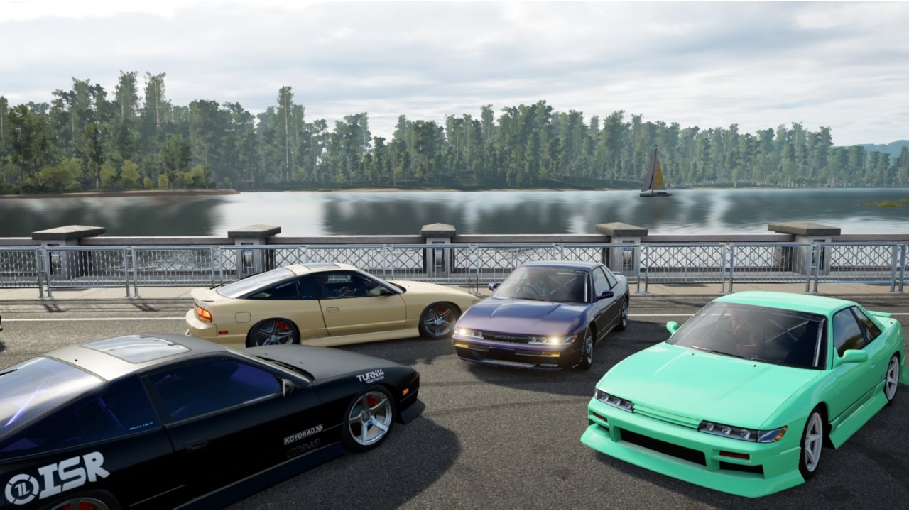 FH3 - Adam LZ, Nicole LZ , DriftHappyTV, Offbeat Garage 4 Man Tandem ...