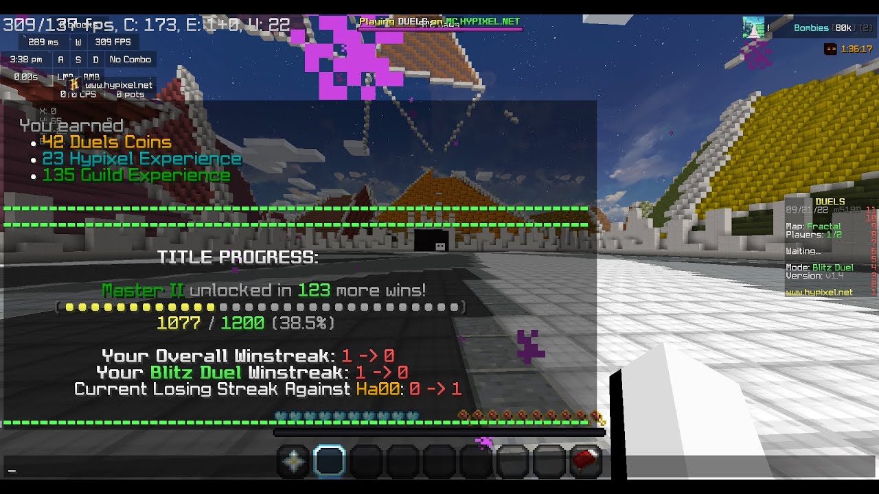 Hitting Blitz Master!!!! Hypixel Duels! - YouTube