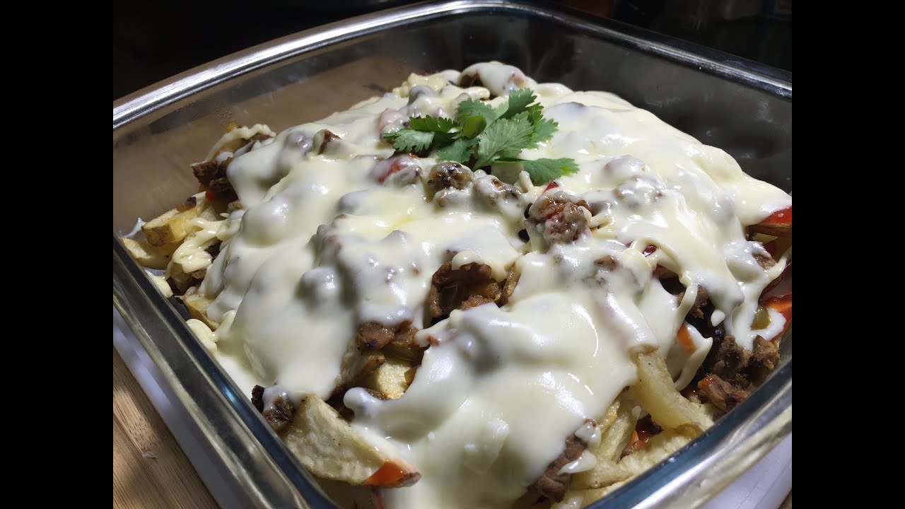 How To Make Dominican Beef Yaroa Como Preparar Yaroa De Res Dominicana ...