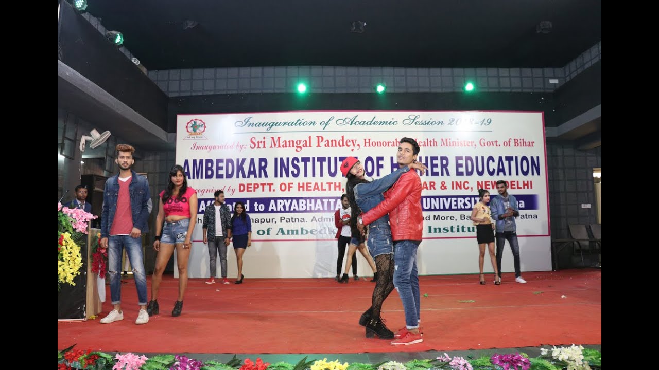 Dance by students and speech by Director Dr Kaushal kumar| AIHE Patna ...