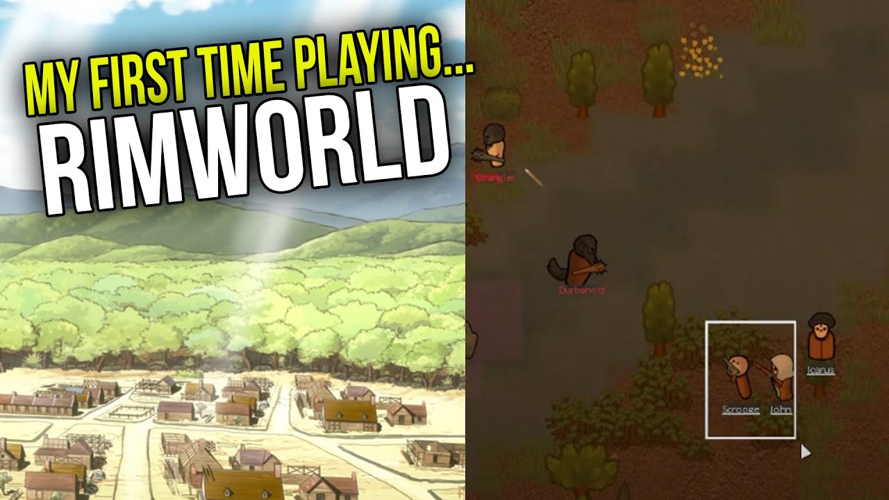 Rimworld - River Crossing.... Covering Fire / My First Campaign (Ep12 ...