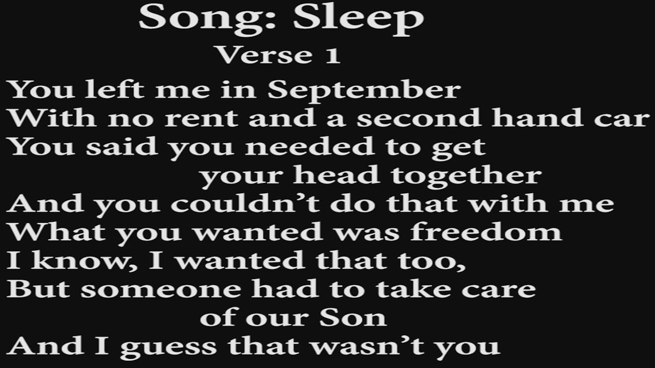 Title Sleep A Powerful Country Western Song Needs Music YouTube title-sleep-a-powerful-country-western-song-needs-music-youtube
