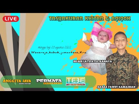 Live Stream TRIBUDAYA | ANGGITA JAYA Sound | Wonorejo 28 Agustus 2022
