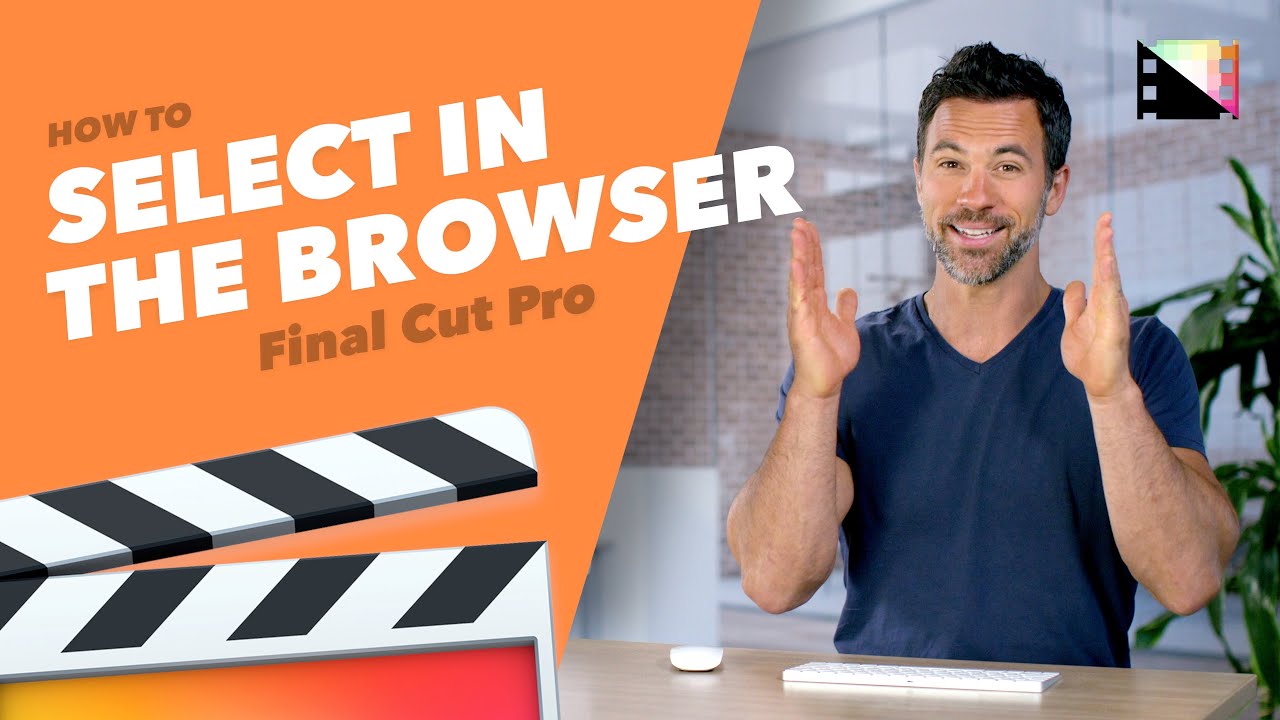 How to Select a Range in Your Browser in Final Cut Pro X - YouTube