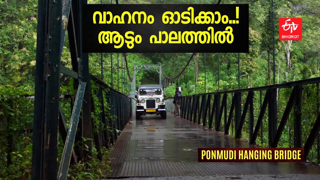 വിസ്‌മയമായി ഇടുക്കി പൊന്മുടിയിലെ തൂക്കുപാലം | PONMUDI HANGING BRIDGE ...