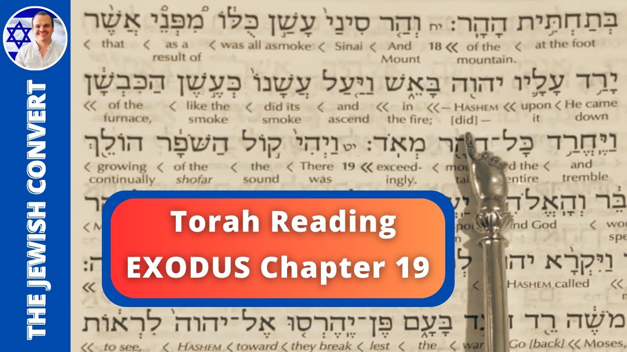Exodus Chapter 19 | Torah Reading in Hebrew with English Translation ...