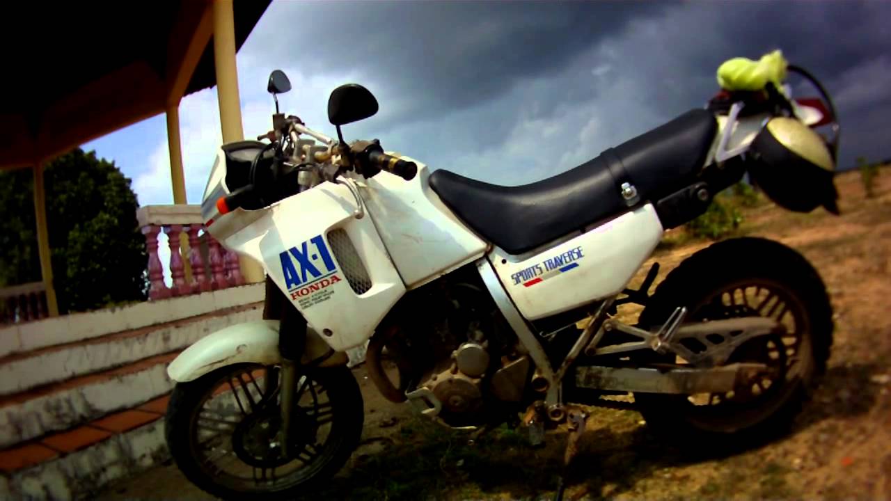 Honda AX 1 - мой боевой конь - YouTube