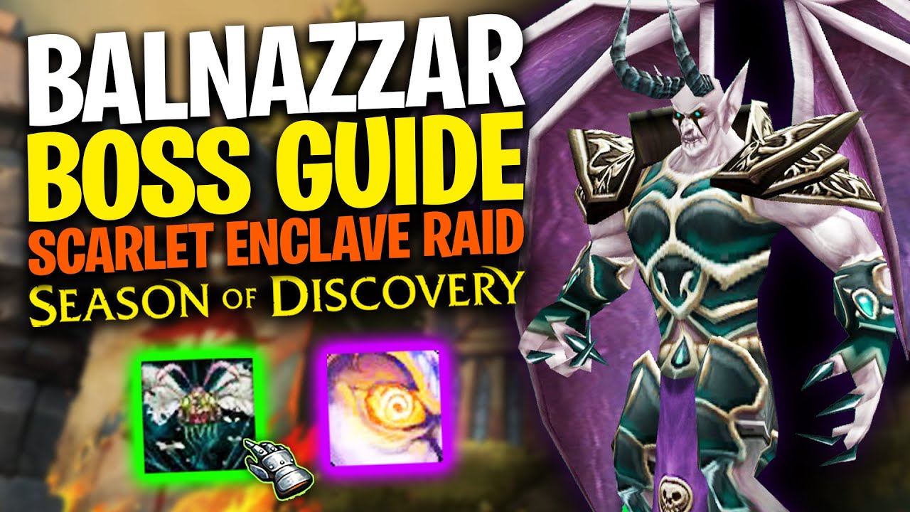 Super Simple Balnazzar Boss Guide | Scarlet Enclave Raid Guide - YouTube