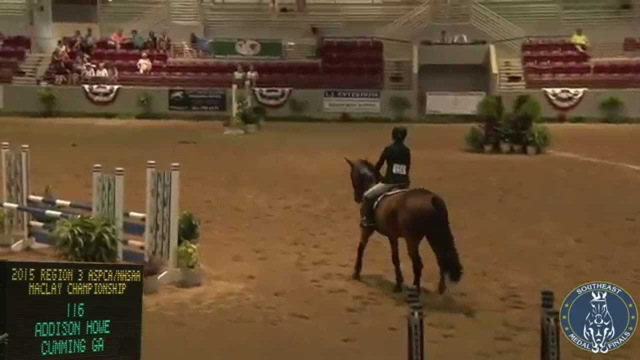 Maclay Regionals SEMF 2015 Addison Howe on Zwolle 116 - YouTube