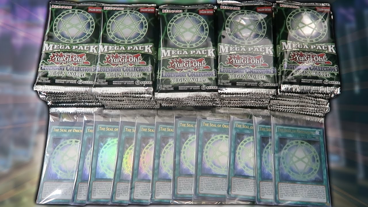 BEST YuGiOh LEGENDARY COLLECTION 3: Yugi's World OPENING X12! OPENING ...