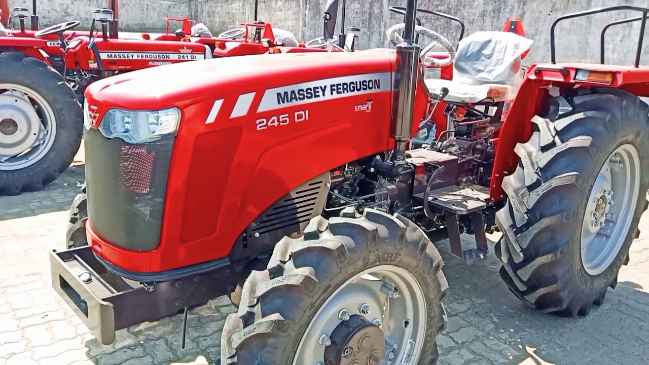 New Smart Series 245 Di Massey Ferguson ! 46 Hp ! 4x4 Tractor Full ...