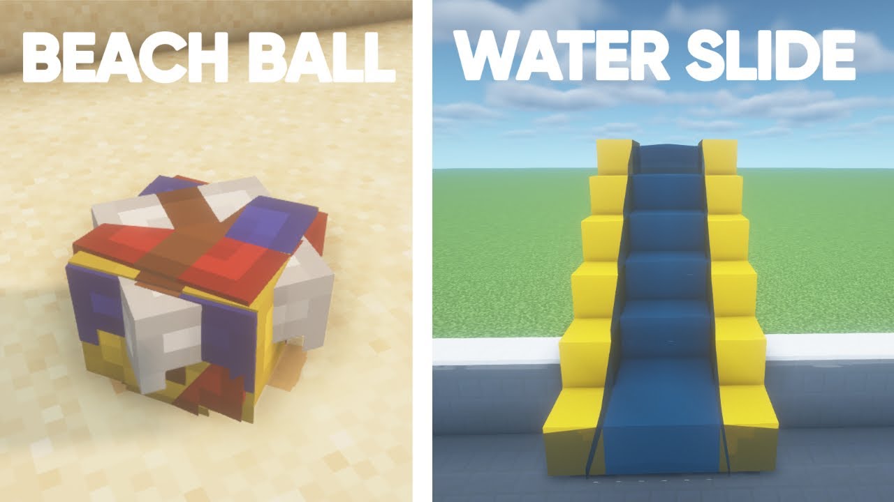 Minecraft: 20+ Summer Build Hacks! [2022] - YouTube