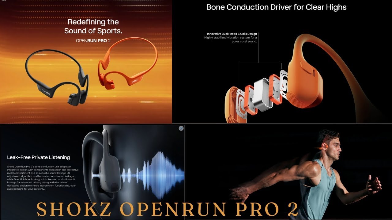 shokz open run 2 | Bone Conduction Technology | #shokz - YouTube
