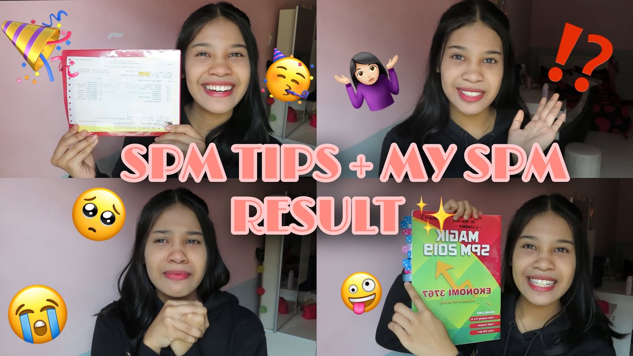 SPM TIPS + MY SPM RESULT!! I CRIEDDDD - YouTube