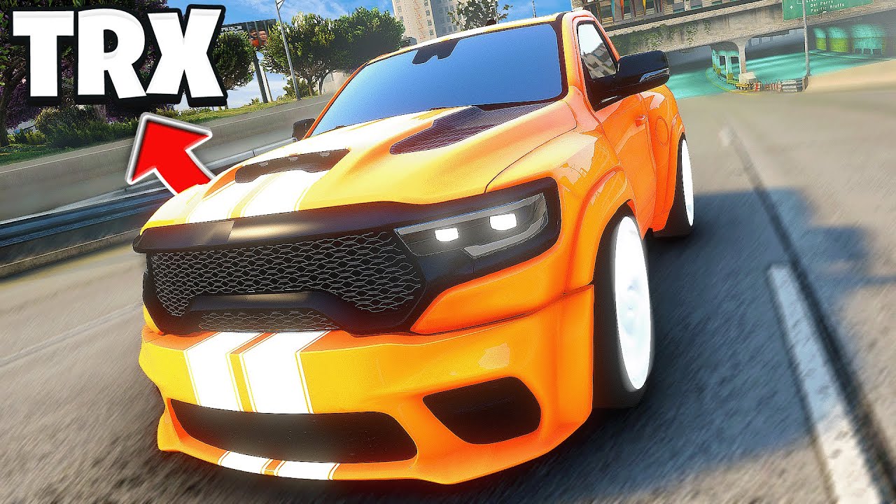 I STRIKE A 1000HP Hellcat Swap TRX in GTA 5 RP - YouTube