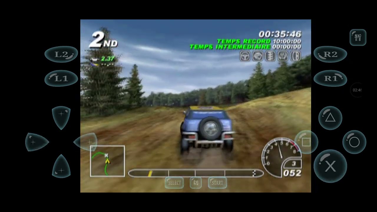 2000 Master Rally PlayStation 2 Title - YouTube