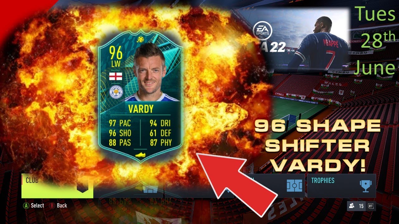 Fifa 22 | INSANE 96 Shapeshifter Vardy & return of Year In Review SBC ...
