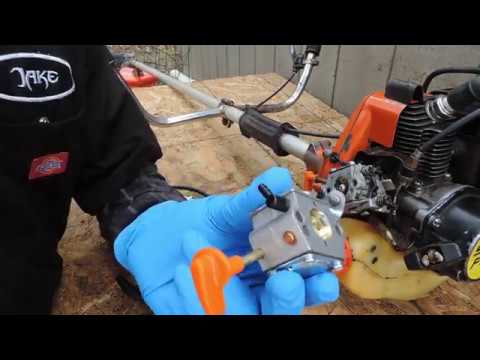 Stihl Fs 80 part 2 - YouTube