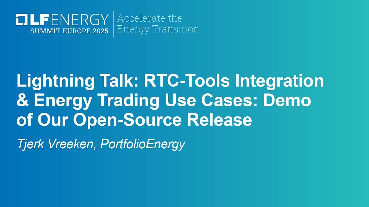 RTC-Tools - LF Energy