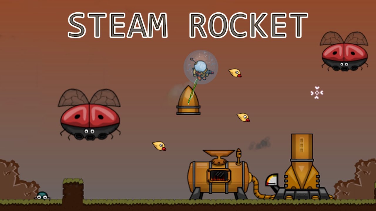 Steam Rocket - Classic Steampunk Game - YouTube