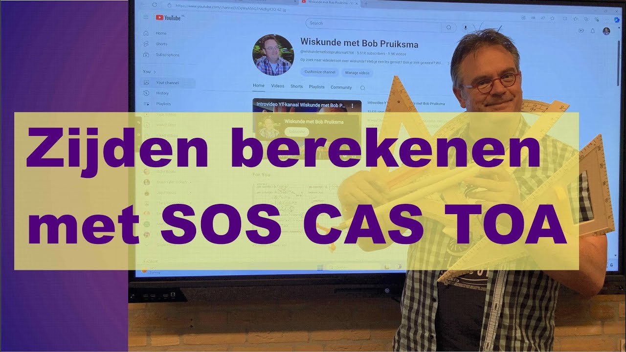 3h 6.5 B Zijden berekenen met SOS CAS TOA - YouTube