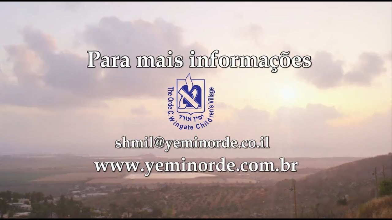 Descubra Yemin Orde | Estudar o colegial em Israel - YouTube