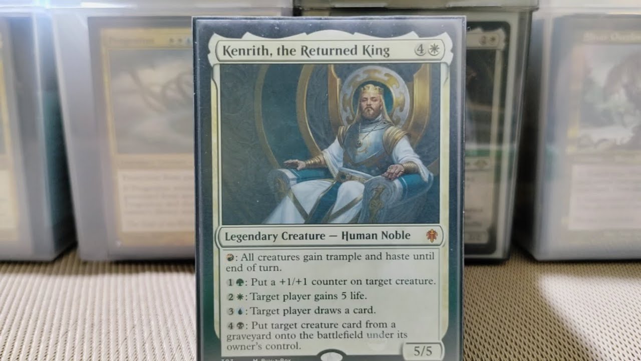 Kenrith, the Returned King Commander/EDH Deck / Modal Spells - YouTube