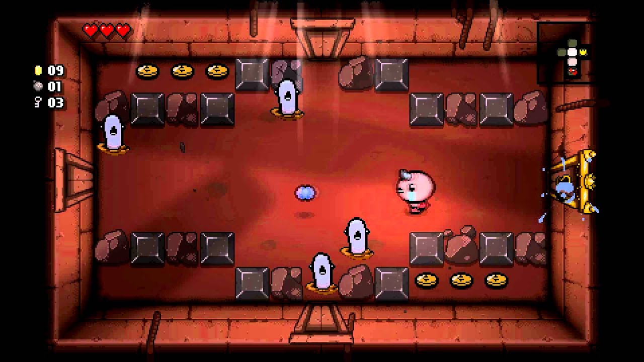 A Piece of Poo for Boss? - The Binding of Isaac Rebirth Run 10 - YouTube