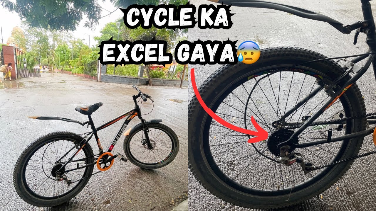 Indore aate hii cycle ka excel chala gaya😰/#vlog #video #vlogger # ...