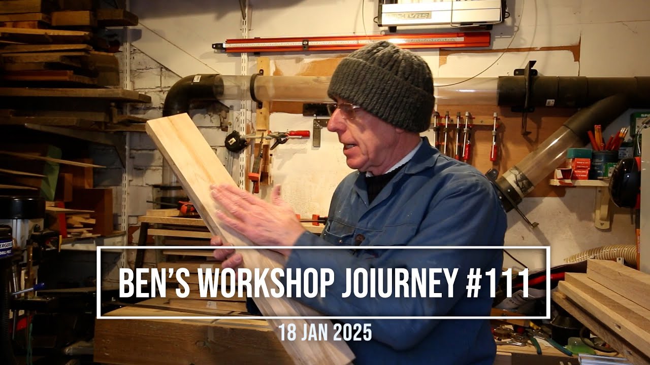 Ben's Workshop Journey #111 (Still trying to get the re-worked timber ...