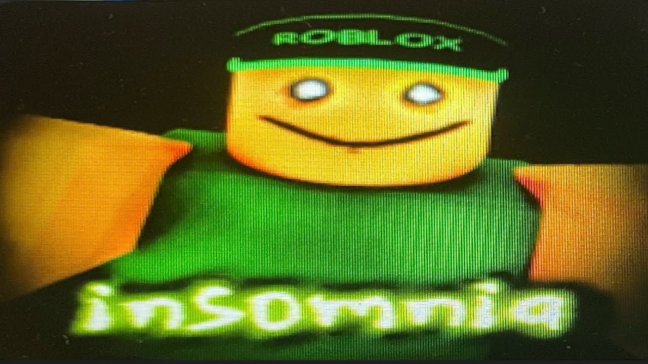 Playing Insomnia roblox game - YouTube