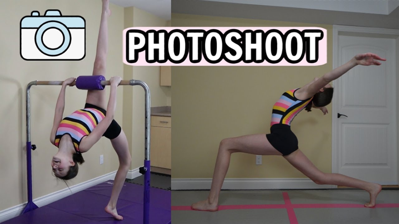Gymnastics Photoshoot AT HOME! How I take my instagram pictures ...